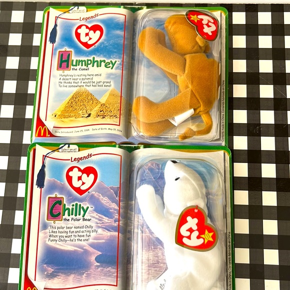 Ty | Toys | Ty Legends 994 Mcdonalds Chilly The Polar Bear Humphrey The ...